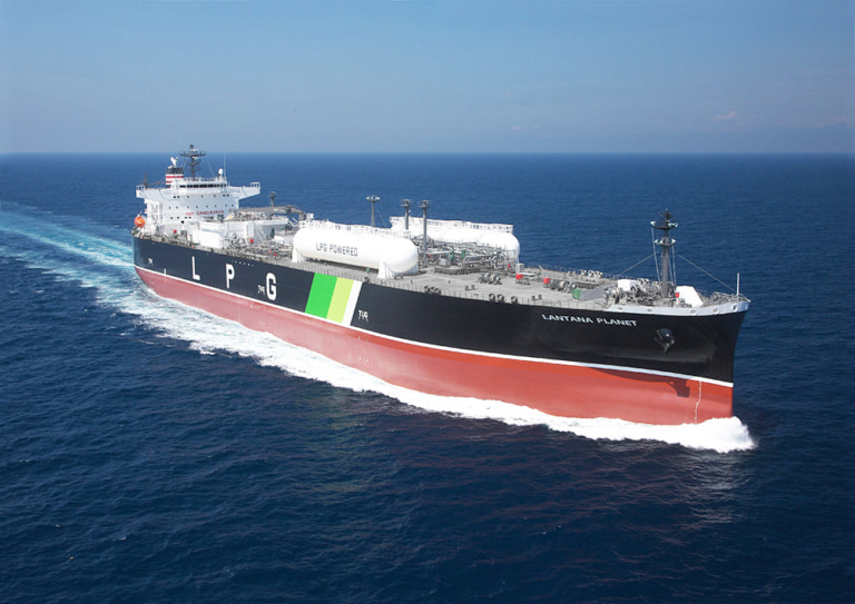 川崎重工／日本郵船にLPG推進LPG運搬船を引き渡し ─ 物流ニュースのLNEWS