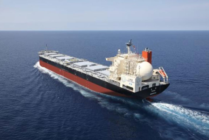 商船三井ほか／LNG燃料のメタンスリップ削減率93.8で鑑定書取得 ─ 物流ニュースのLNEWS