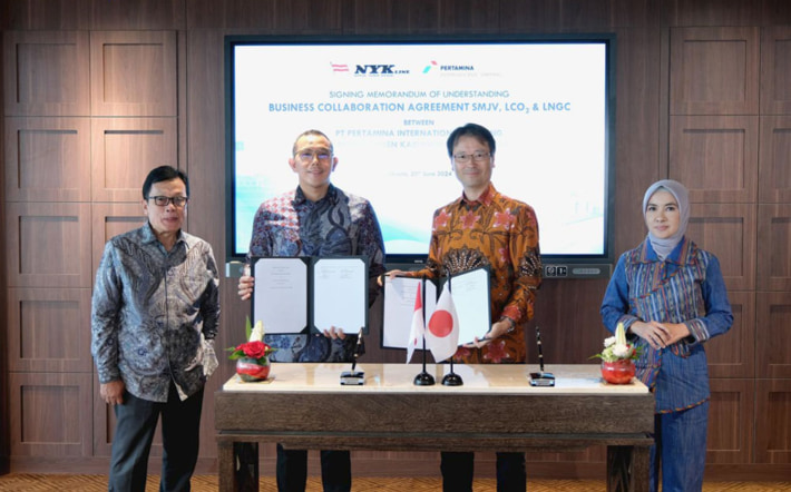 日本郵船／インドネシア国営会社と液化CO2・LNG輸送で協業 ─ 物流ニュースのLNEWS