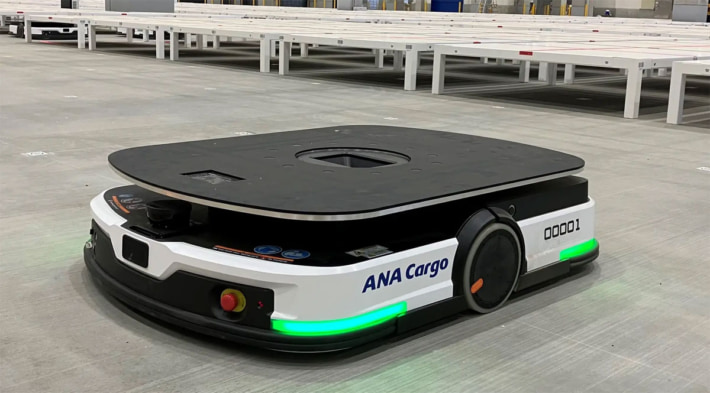 Phoxter／ANA最大規模の成田空港第8貨物ビルに60台のAGVを提供 ─ 物流ニュースのLNEWS