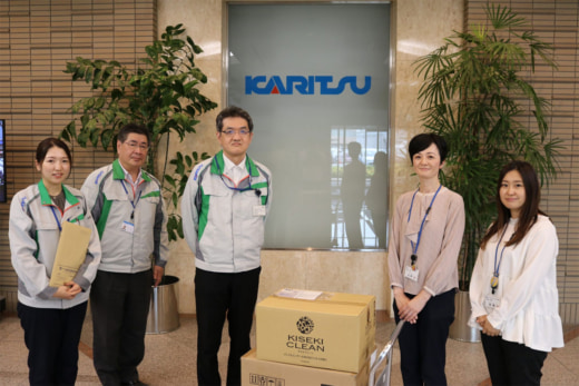 カリツー／社会貢献活動として、安城社会福祉協議会へ物資を寄付 ─ 物流ニュースのLNEWS