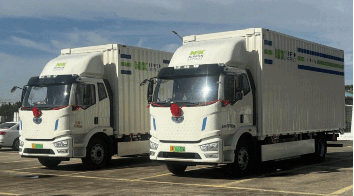 NXHD／中国・上海エリアでEVトラック4台を5月から導入 ─ 物流ニュースのLNEWS
