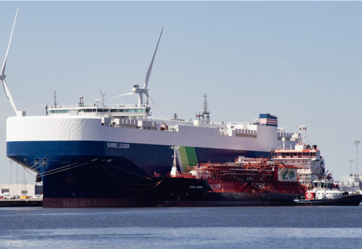 日本郵船／自動車専用船でバイオLNG燃料の継続使用スタート ─ 物流ニュースのLNEWS